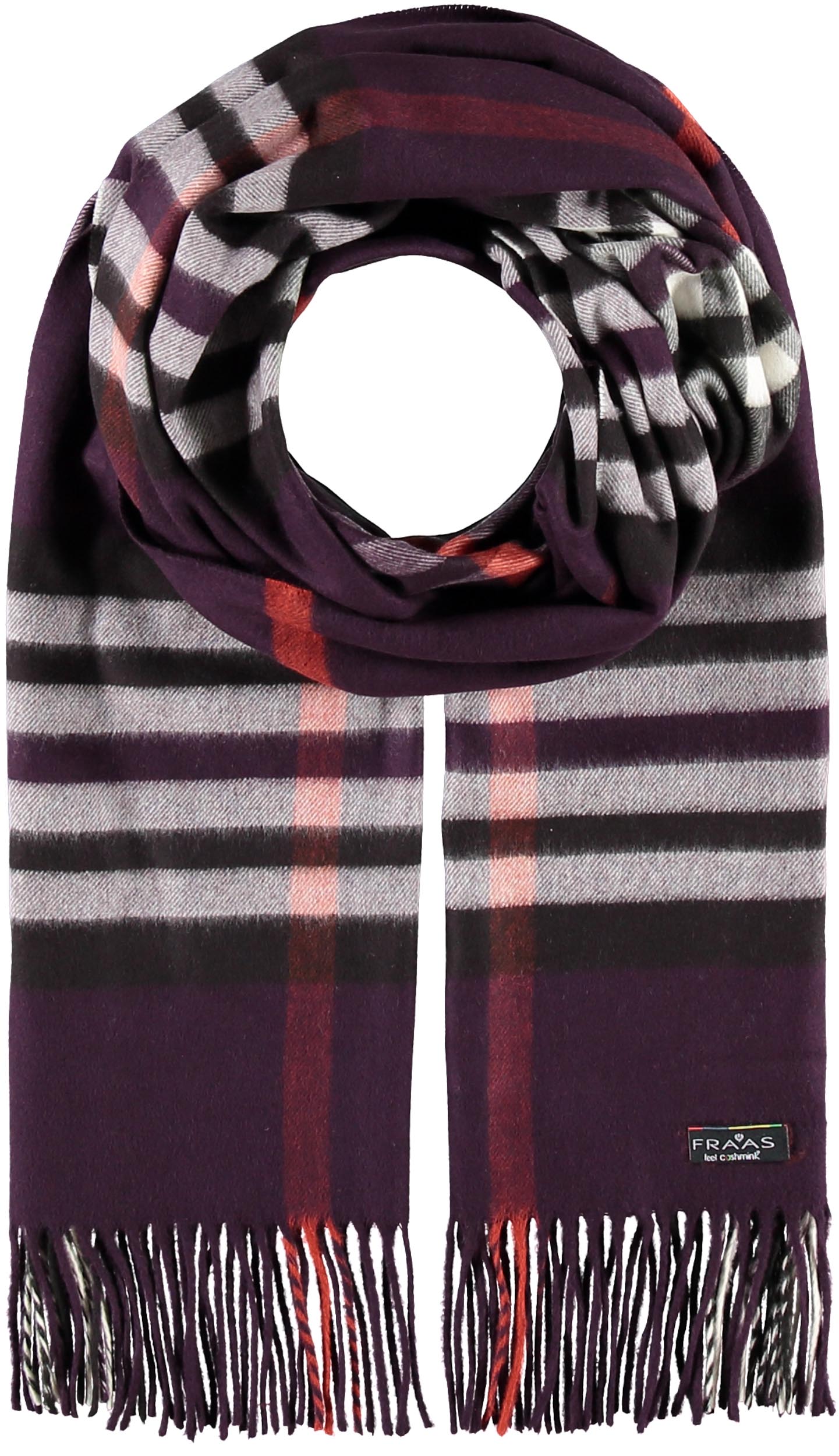 FRAAS Plaid Cashmink Blanket-Scarf – FRAAS US