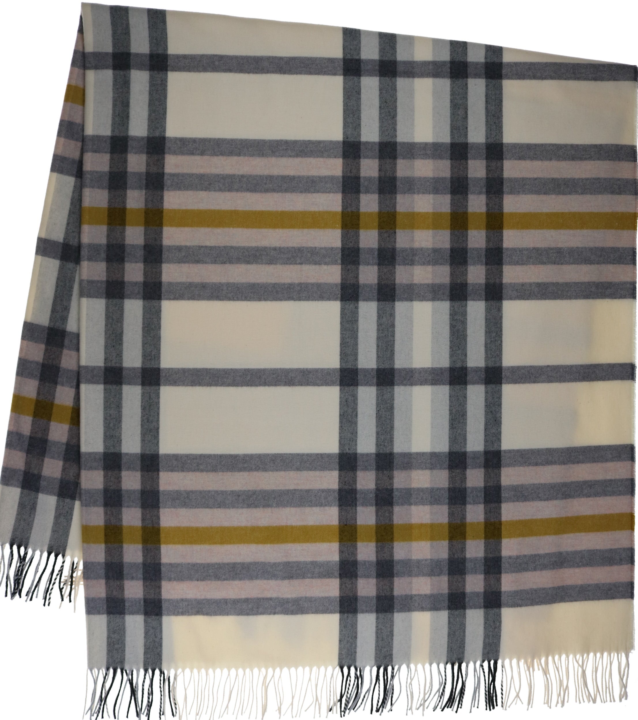 FRAAS Sustainability Edition Modern Plaid Cashmink Throw – FRAAS US